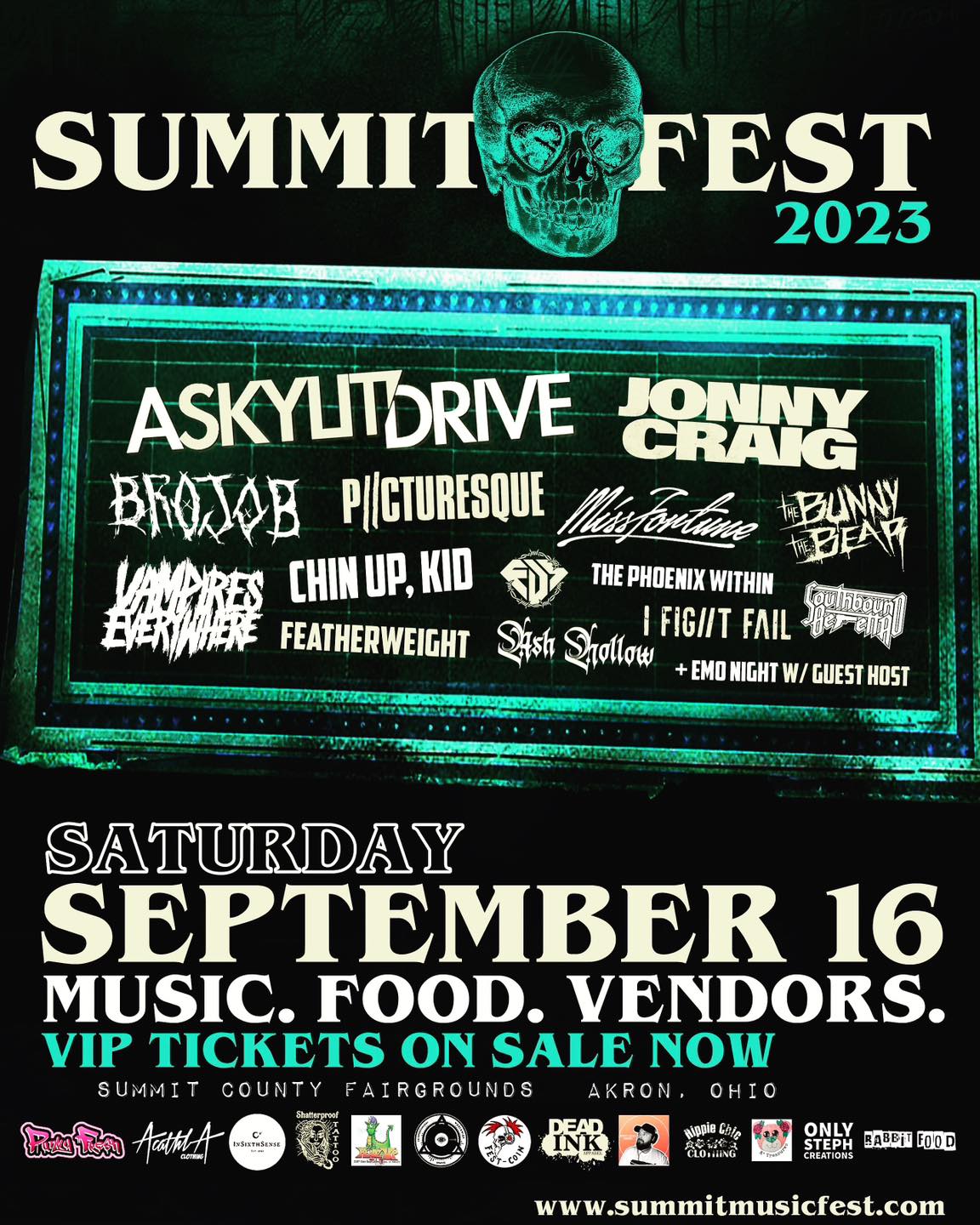 SCHEDULE OF EVENTS – SUMMIT COUNTY FAIRGROUNDS