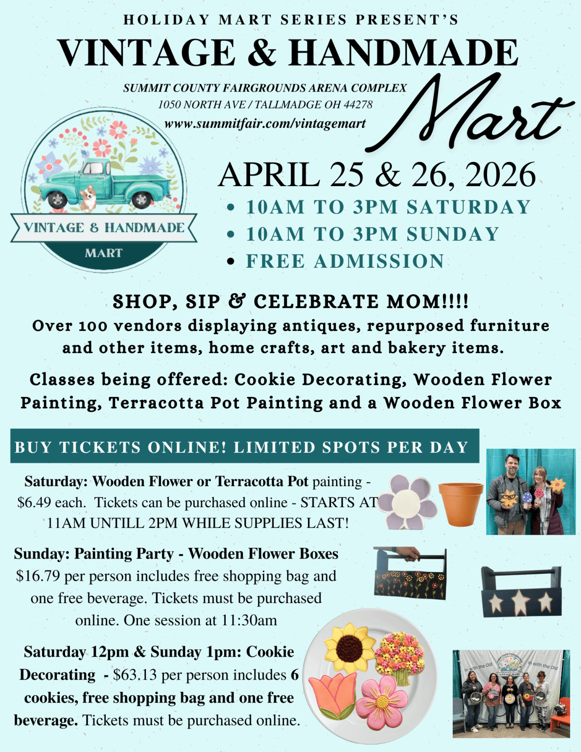 SCHEDULE OF EVENTS – SUMMIT COUNTY FAIRGROUDS